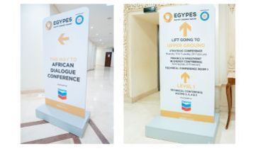 EXHIBITION DIRECTIONAL SIGNAGES - EGYPES
